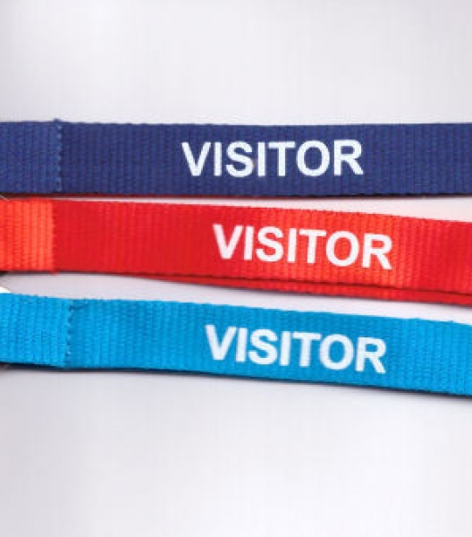 Visitor Lanyards – Positiv ID