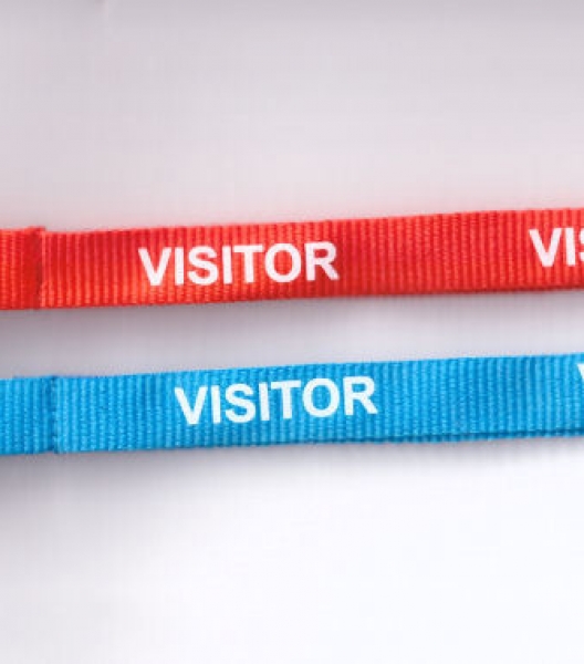VISITOR Lanyards – Positiv ID